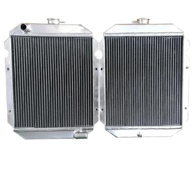 China Aluminum Radiator SK30 345x495x75mm for Excavator Construction Machinery Parts for sale