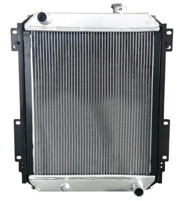 China SK60-3 Excavator Aluminum Radiator 490x650x80mm High Efficiency Cooling for sale