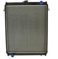 China Aluminum SK210-6E SK200-6E Excavator Radiator 760x980mm YN05P00035S001 for sale