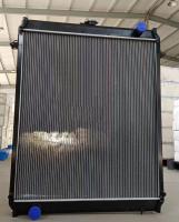 China Aluminum SK210-6E SK200-6E Excavator Radiator 760x980mm YN05P00035S001 for sale