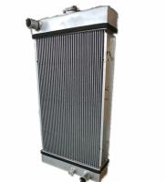 China Excavator Water Tank Radiator SK60-8 340x700mm High Pressure Cooling for Construction Machinery for sale