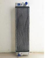 China Aluminum Radiator for Excavator SK130-8 990x290x126mm Construction Machinery Parts for sale