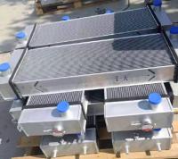 China Aluminum Radiator for Excavator SK130-8 990x290x126mm Construction Machinery Parts for sale