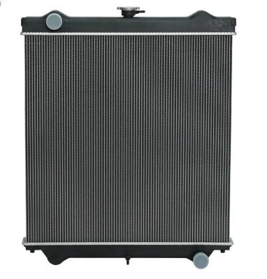 China Water Tank Radiator LN00057 LN00056 for Excavator CX135SR 650mm Silver for sale