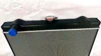 China Water Tank Radiator LN00057 LN00056 for Excavator CX135SR 650mm Silver for sale