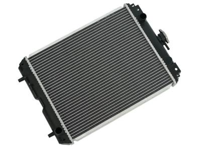 China Customized CX35 CX55 CX210M Excavator Water Radiator 370x525mm Silver for sale