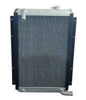 China Aluminum DH60-7 Radiator 495x765x80mm for Excavator Construction Machinery for sale