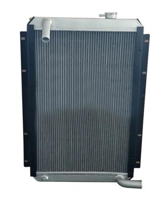 China Aluminum DH60-7 Radiator 495x765x80mm for Excavator Construction Machinery for sale