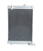 China Aluminum DH60-7 Radiator 495x765x80mm for Excavator Construction Machinery for sale