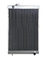 China Aluminum DH55-7 Excavator Radiator 495x760x60mm High Durability Cooling for sale