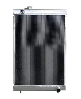 China Aluminum DH55-7 Excavator Radiator 495x760x60mm High Durability Cooling for sale