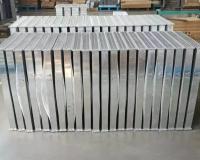 China Aluminum Excavator Radiator DH55-5 500x765x85mm Silver Square Durable Cooling for sale