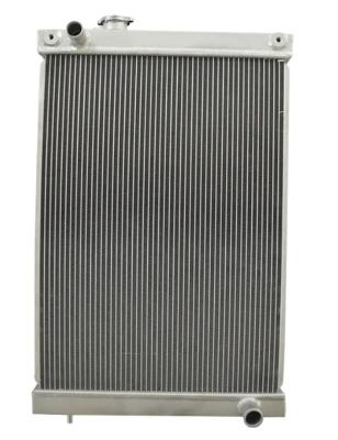 China Excavator Radiator for Daewoo 55-7 60-7 DX55 K9006313 K1040079B Silver 1 Year Warranty for sale