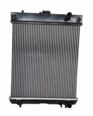 China VIO75 Excavator Radiator YMBV25 Factory Source Silver Square 75 Model Heat Exchanger for sale