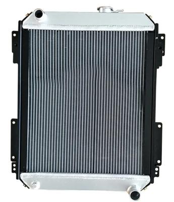 China SH60 Aluminum Radiator for Excavator 480x610x90mm High Sealing Leak Proof for sale