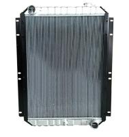 China Aluminum Excavator Radiator For Excavator SH120A1 Engineering Appliions for sale