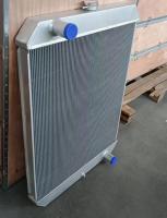 China SY135-8 Excavator Water Tank Radiator Aluminum 1 Year Warranty Silver for sale