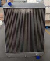 China SY135-8 Excavator Water Tank Radiator Aluminum 1 Year Warranty Silver for sale