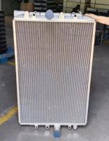 China SY485H Excavator Water Tank Radiator High Quality Silver Square 1 Year Warranty for sale