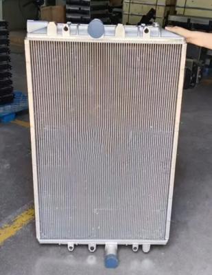 China SY485H Excavator Water Tank Radiator High Quality Silver Square 1 Year Warranty for sale