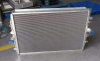 China SY485H Excavator Water Tank Radiator High Quality Silver Square 1 Year Warranty for sale