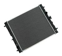 China Excavator Water Tank Radiator EX70 Silver Square Efficient Heat Dissipation 1 Year Warranty for sale