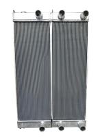 China Aluminum Radiator for Excavator ZAX650-3 385x1250mm High Efficiency Cooling for sale