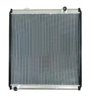 China Aluminum Excavator Radiator ZAX350-5 980x1100x100mm Factory Source for sale
