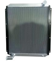 China Aluminum Excavator Radiator ZAX300-1 820x1020x150mm High Heat Dissipation for sale