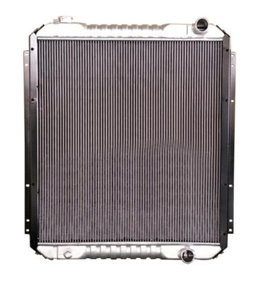 China Excavator Radiator ZAX200-5 780x910x100mm Silver Square High Efficiency Cooling for sale