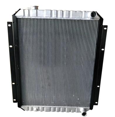 China Excavator Radiator ZAX200-1 640x840x85mm Aluminum Construction for Hitachi for sale