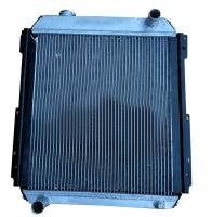 China Excavator Radiator ZAX60-1 490x600x80mm Aluminum Factory Quality for sale