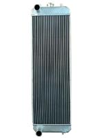 China ZAX200-3 ZAX210H-3F Excavator Radiator 4650352 340x1080x84mm Silver for sale