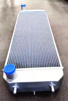 China ZAX200-3 ZAX210H-3F Excavator Radiator 4650352 340x1080x84mm Silver for sale