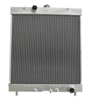 China Excavator Water Tank Radiator EX50 EX60 500x580mm Silver Lightweight Cooling for sale