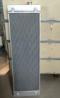 China Excavator Water Tank Radiator ZAX360-3G XB00001051 XB00004994 Silver 1 Year Warranty for sale