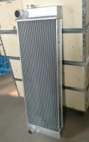 China Excavator Water Tank Radiator ZAX360-3G XB00001051 XB00004994 Silver 1 Year Warranty for sale