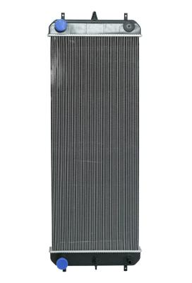 China Excavator Water Tank Radiator ZAX240-5G ZAX250-5G ZAX280-5G 445x1180mm XB00002521 for sale