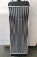 China Excavator Radiator for ZAX120-3 ZAX110-3 340x980x84mm Silver Aluminum Core for sale