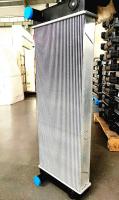 China Excavator Radiator for ZAX120-3 ZAX110-3 340x980x84mm Silver Aluminum Core for sale
