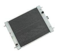 China JGC 4434315 ZAX30 ZAX40 ZAX50 ZAX55 Excavator Radiator 430x550mm Silver for sale
