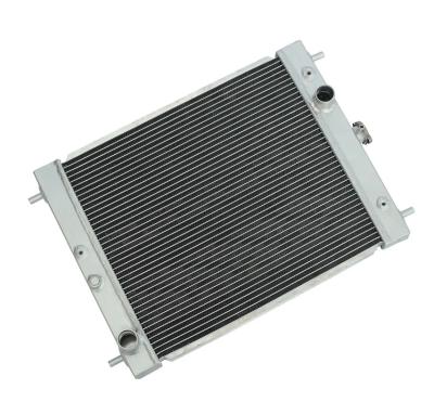 China JGC 4434315 ZAX30 ZAX40 ZAX50 ZAX55 Excavator Radiator 430x550mm Silver for sale