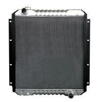 China 4365743 Excavator Radiator for EX120-5 EX130H-5 EX150LC-5 840x715mm Silver for sale