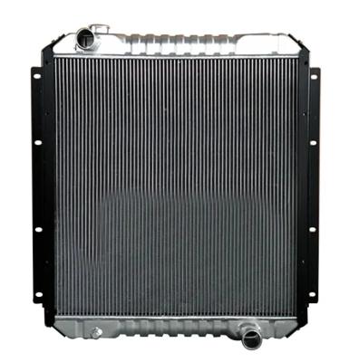 China 4365743 Excavator Radiator for EX120-5 EX130H-5 EX150LC-5 840x715mm Silver for sale