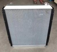 China Excavator Radiator 4370980 for Hitachi EX200-5 EX210-5 EX225USR 5 Row Core Silver for sale