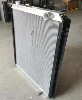 China Excavator Radiator 4370980 for Hitachi EX200-5 EX210-5 EX225USR 5 Row Core Silver for sale