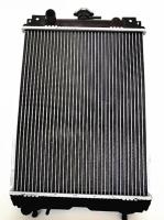 China JGC 4434315 ZAX30 ZAX40 ZAX50 ZAX55 Excavator Radiator 370x550mm Silver Square for sale