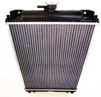 China JGC 4434315 ZAX30 ZAX40 ZAX50 ZAX55 Excavator Radiator 370x550mm Silver Square for sale
