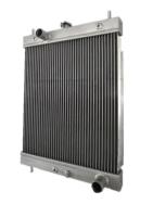 China Excavator Water Tank Radiator EX55 450x555mm Compatible with 4611871 4467233 for sale