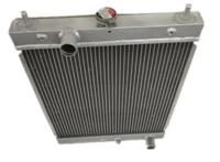 China Excavator Water Tank Radiator EX55 450x555mm Compatible with 4611871 4467233 for sale